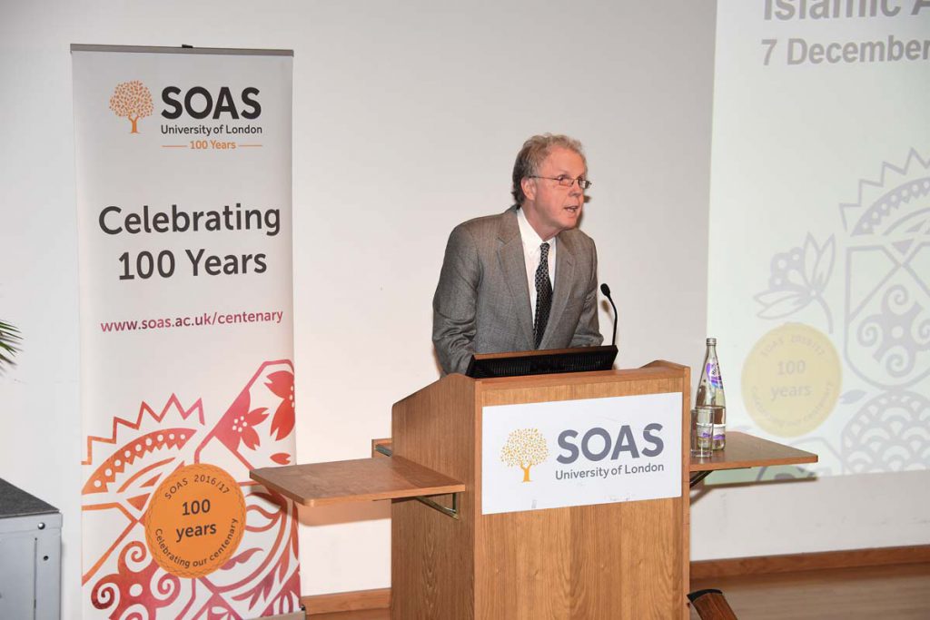 Professor David Khalili lectures at SOAS on the preservation of history ...
