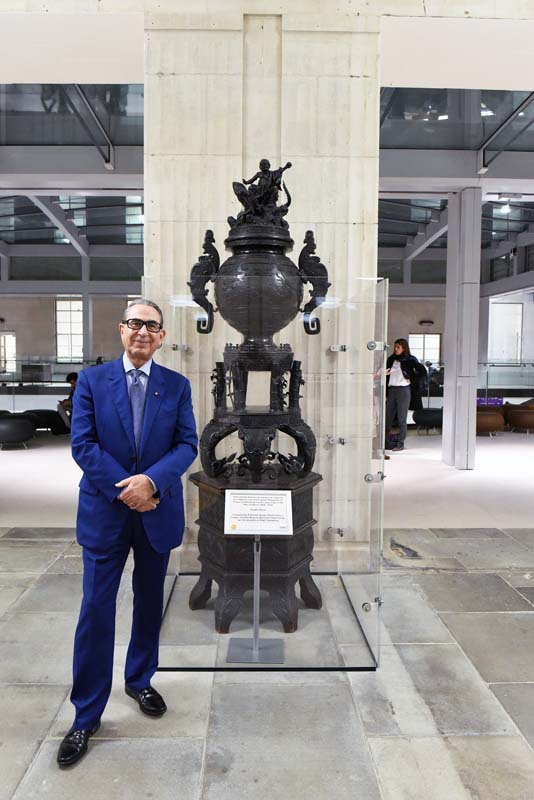 Professor David Khalili lectures at SOAS on the preservation of history ...