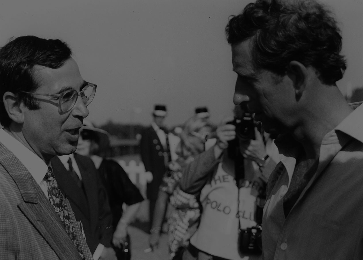 Khalili-with-Prince-Charles - Nasser David Khalili